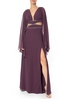 Dress & Go | Vestido Longo Chiffon Roxo - DG51255 | Aluguel de Vestidos ...